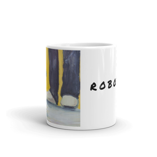 Skater Robot Mug made in the USA - ROBOTITRY