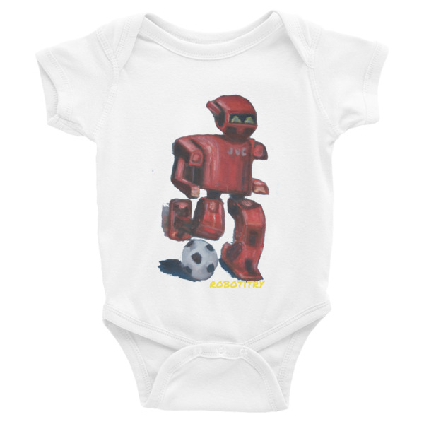 Soccer Robot Infant Bodysuit - ROBOTITRY