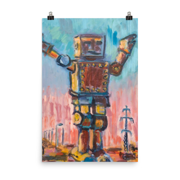 Texas Bot Poster - ROBOTITRY