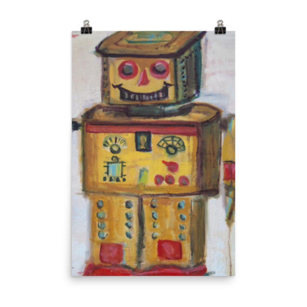 Chucky Robot Poster - ROBOTITRY